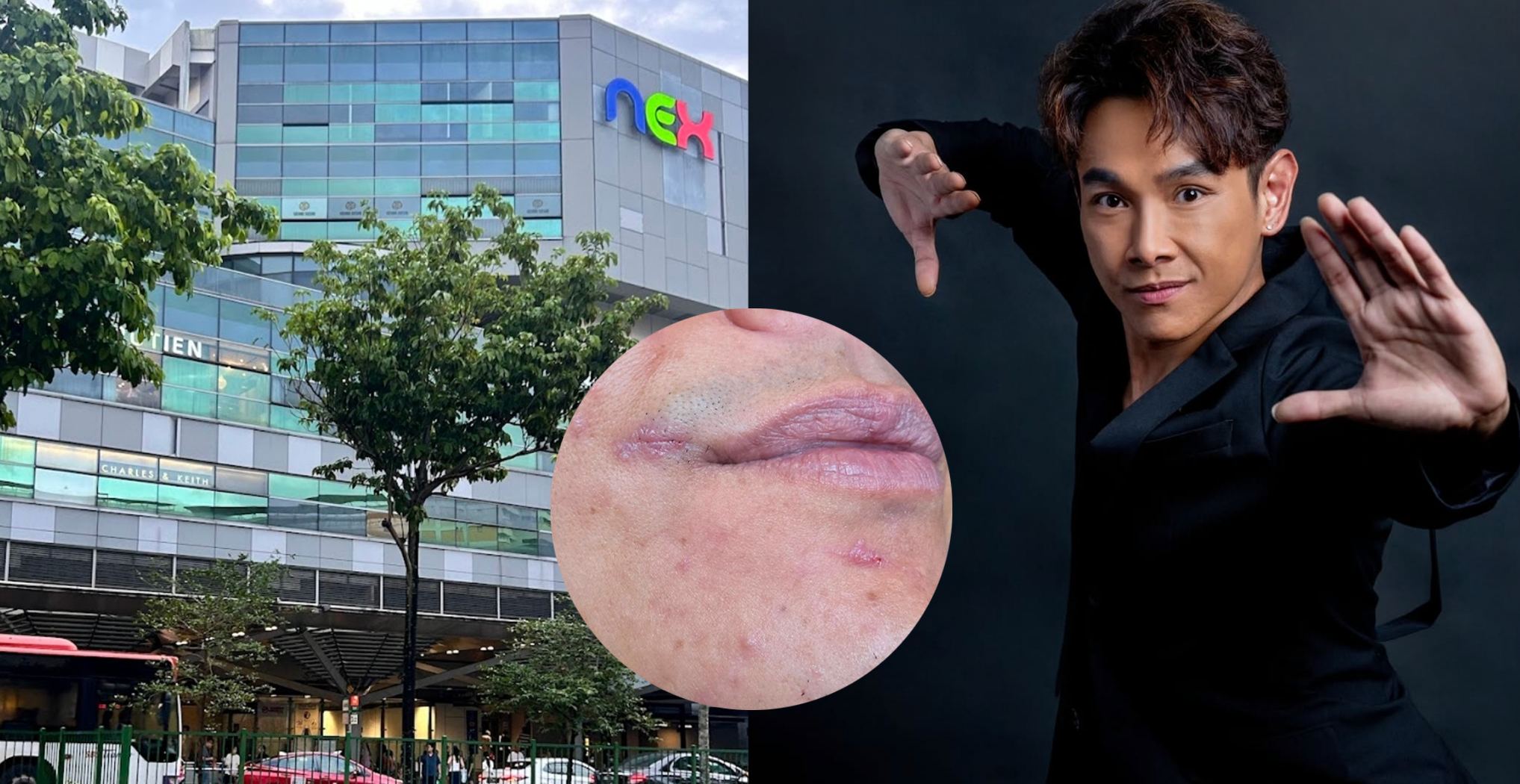 S'porean man, 22, who slashed actor Ryan Lian outside Nex, gets 9 ...