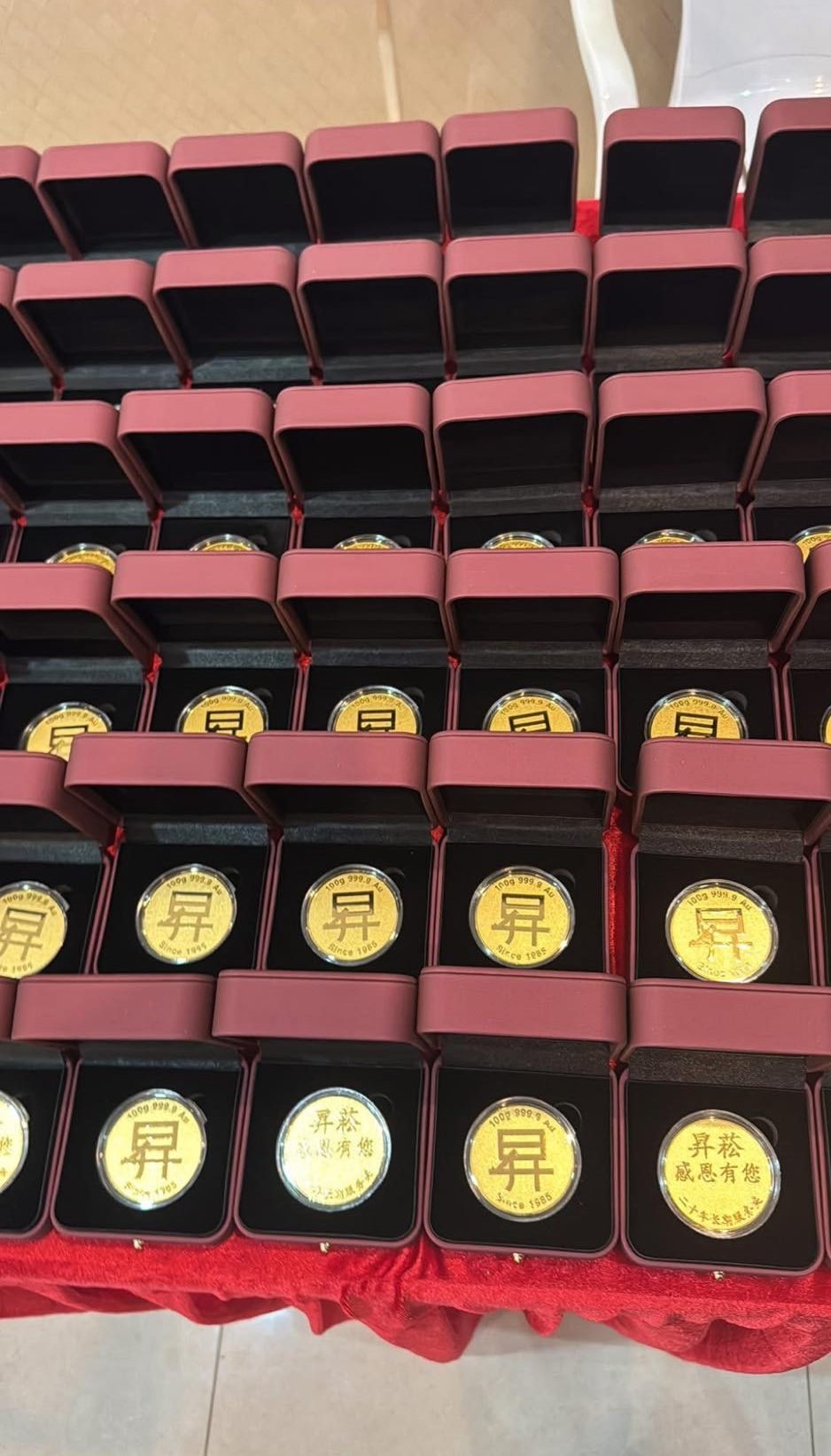 Sheng Siong gives gold coins worth up to S$18,600 to long-serving staff ...