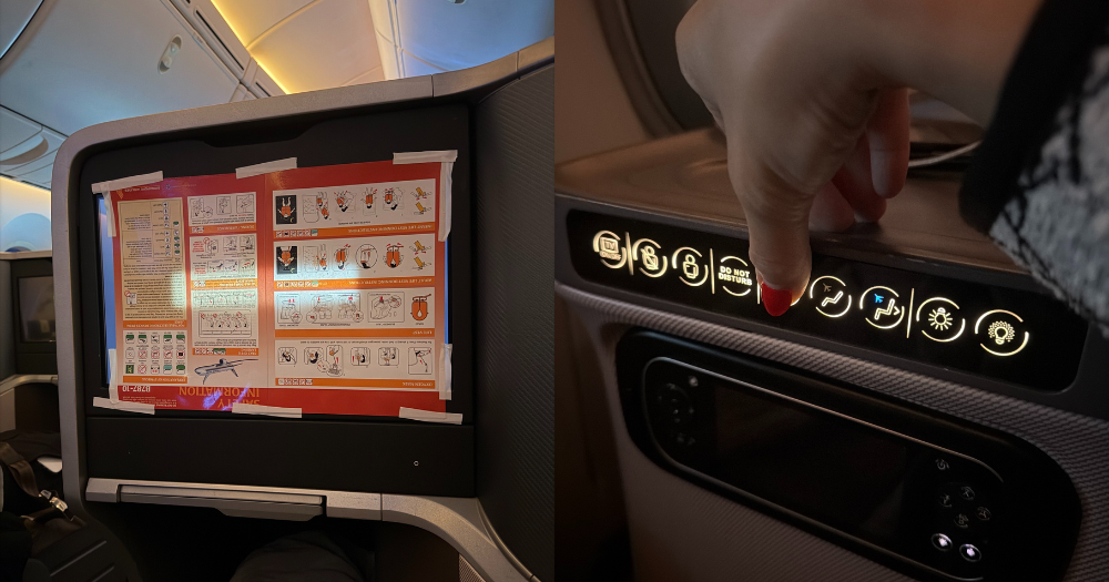 SIA business class passenger can't recline faulty seat on 6-hour flight ...