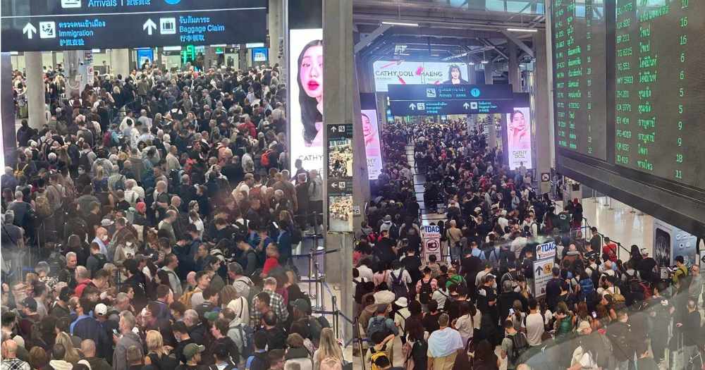 30 flights land concurrently at Bangkok airport during peak season ...