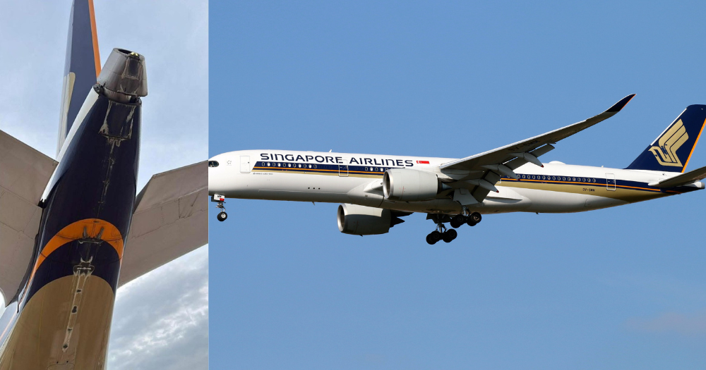 SIA aircraft tail damaged after aborted landing at Changi Airport ...
