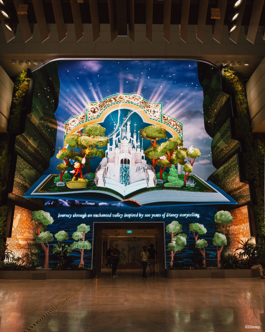 New Disney Cruise-themed 'Wonderfall' show at Changi Airport T2 till ...