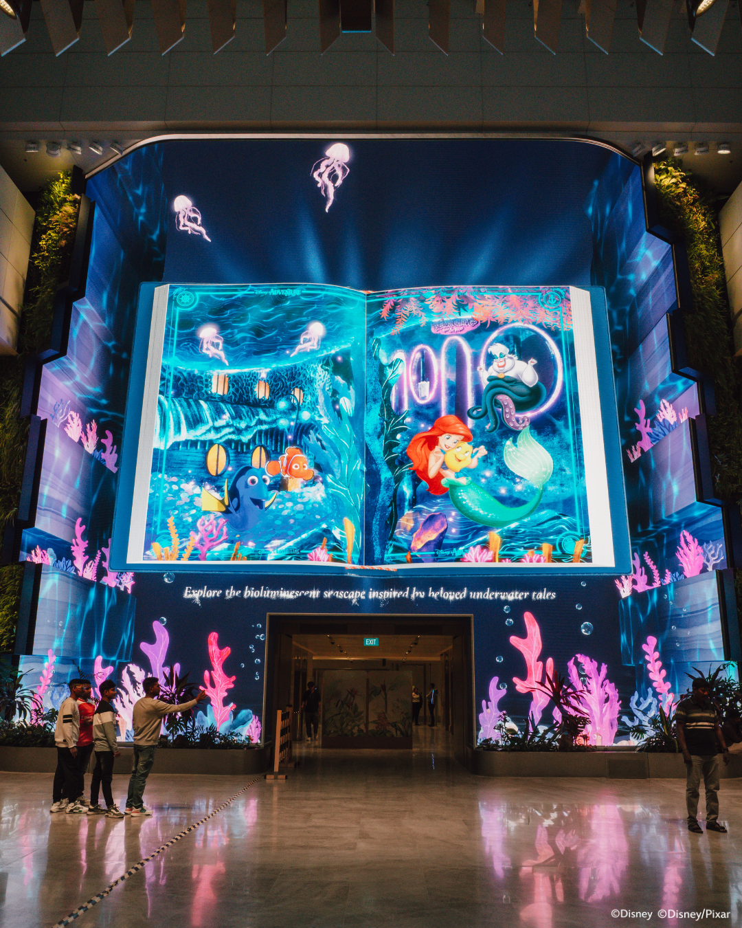 New Disney Cruise-themed 'Wonderfall' show at Changi Airport T2 till ...