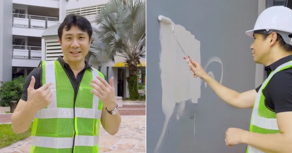 Jamus Lim appears as ‘Contractor Lim’ for Sengkang estate’s ‘cool paint ...