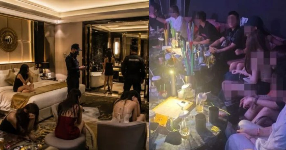 152 foreign nationals detained after raid on 6-storey entertainment ...