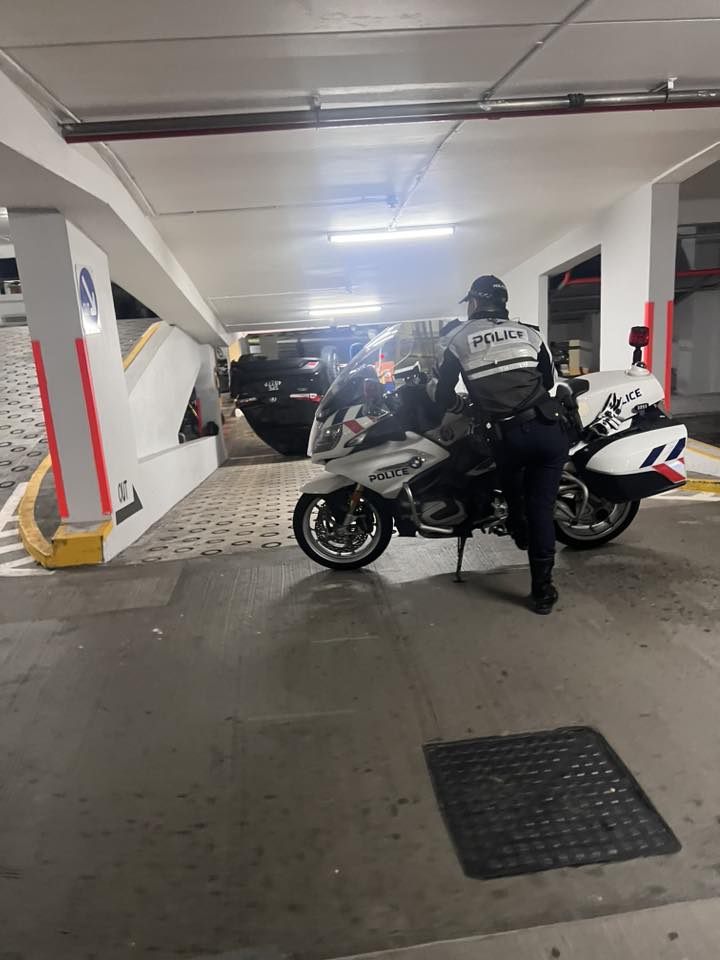 Car turns turtle at Woodlands carpark, driver, 41, assisting with ...
