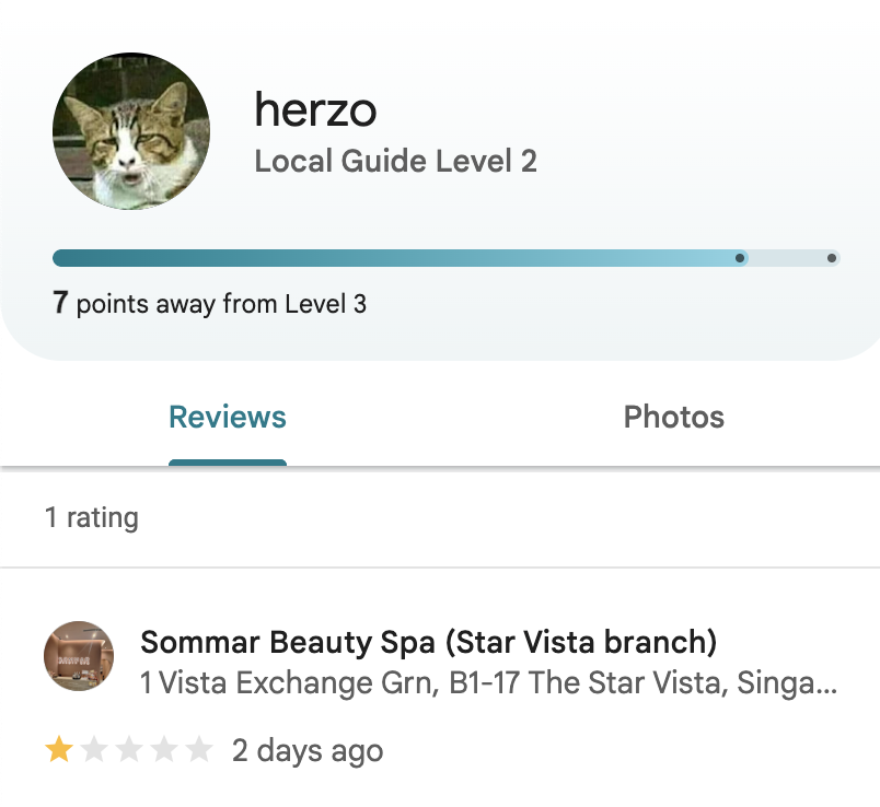 S'pore beauty chain hit by chain of dubious 1-star Google reviews after ...